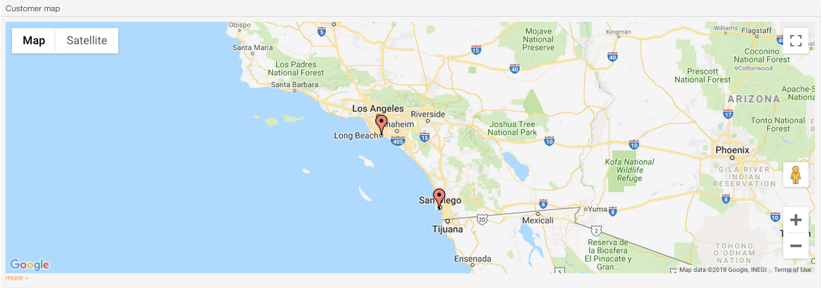 Customer Map